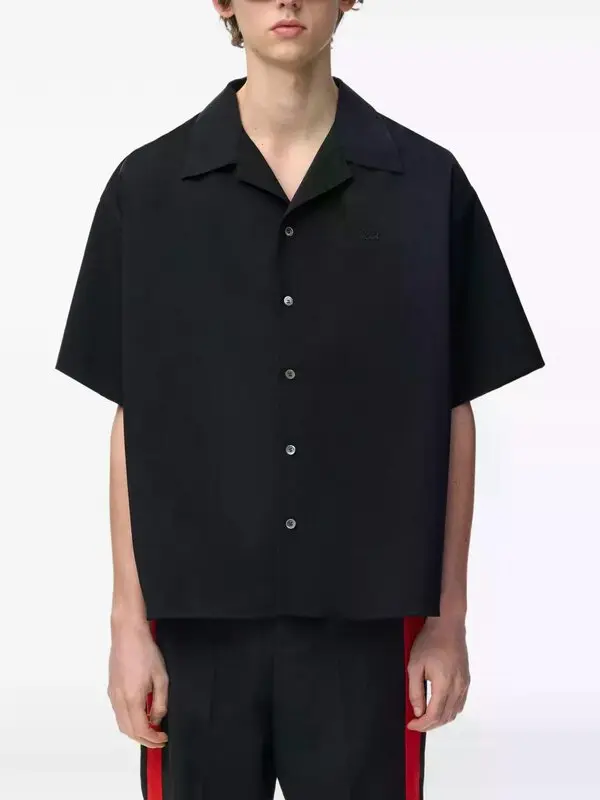 Loewe Short-sleeve Wool Shirt