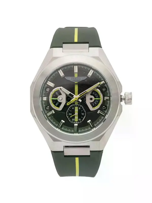 ASTON MARTIN WATCHES Aston Martin Logo Detail 42mm Watch - Green