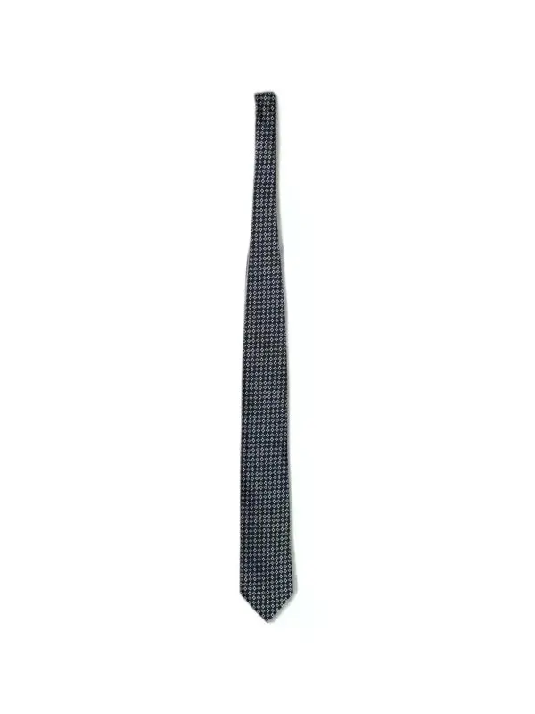 Zegna Jacquard-woven Silk Tie