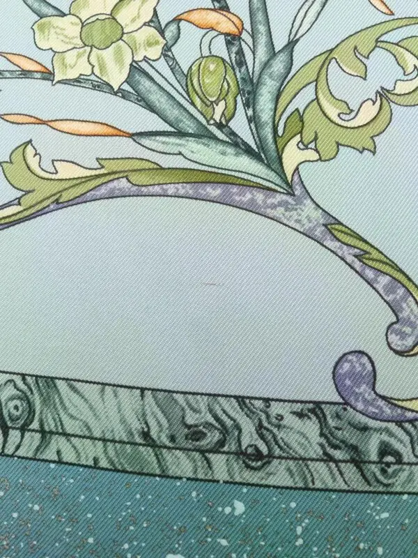 Hermès 2010s Pierres D'orient Et D'occident Scarf
