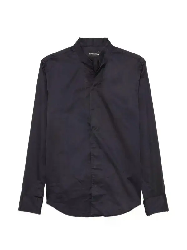 Emporio Armani Buttoned Shirt - Blue