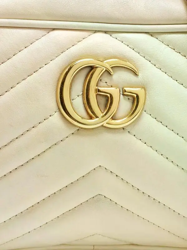 Gucci Mini Gg Marmont Quilted Shoulder Bag