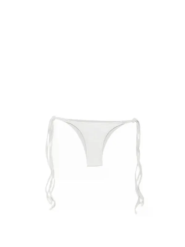 Frankies Bikinis Mabel Side-tie Bikini Bottoms - Grey