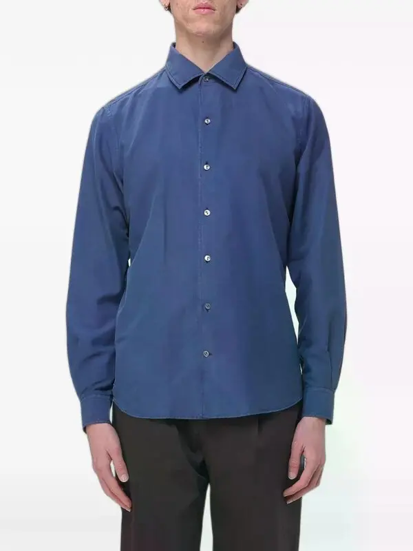 Agnona Long-sleeve Button-up Shirt