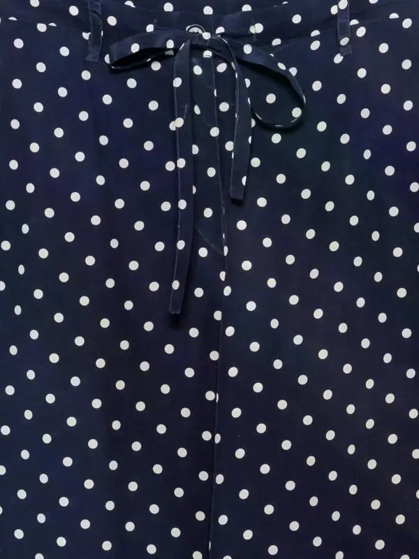 P.a.r.o.s.h Polka Dot Drawstring Trousers