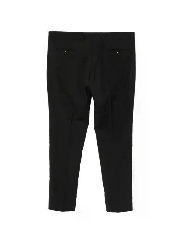 DANIELE ALESSANDRINI Tailored Trousers With Pressed Crease
