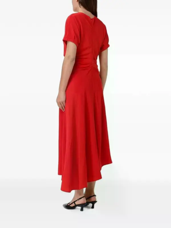 MEIMEIJ Asymmetric Twist Detail Dress