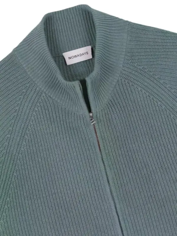 NOWADAYS Ribbed Knit Cardigan