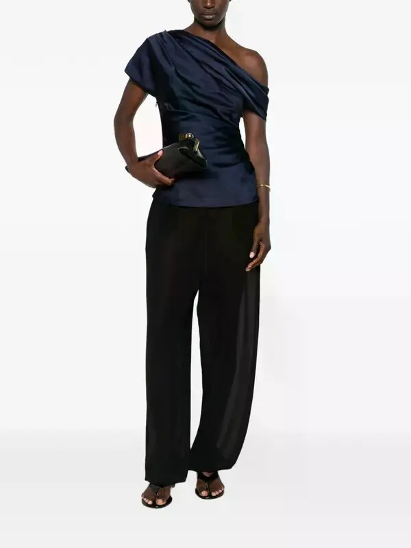Simkhai One-shoulder Draped Top