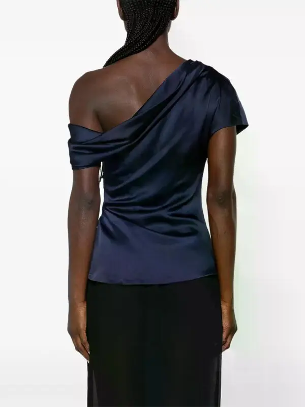 Simkhai One-shoulder Draped Top