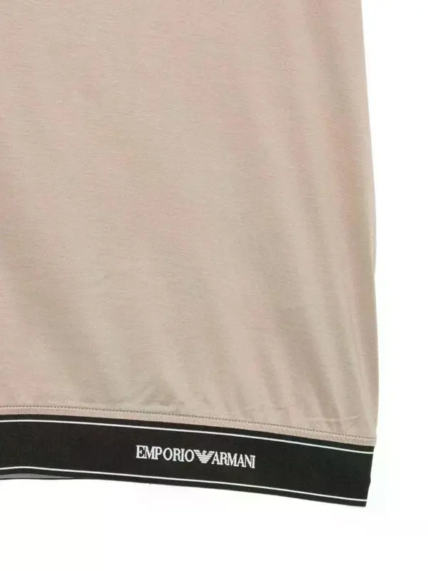 Emporio Armani Logo-trim Polo Shirt