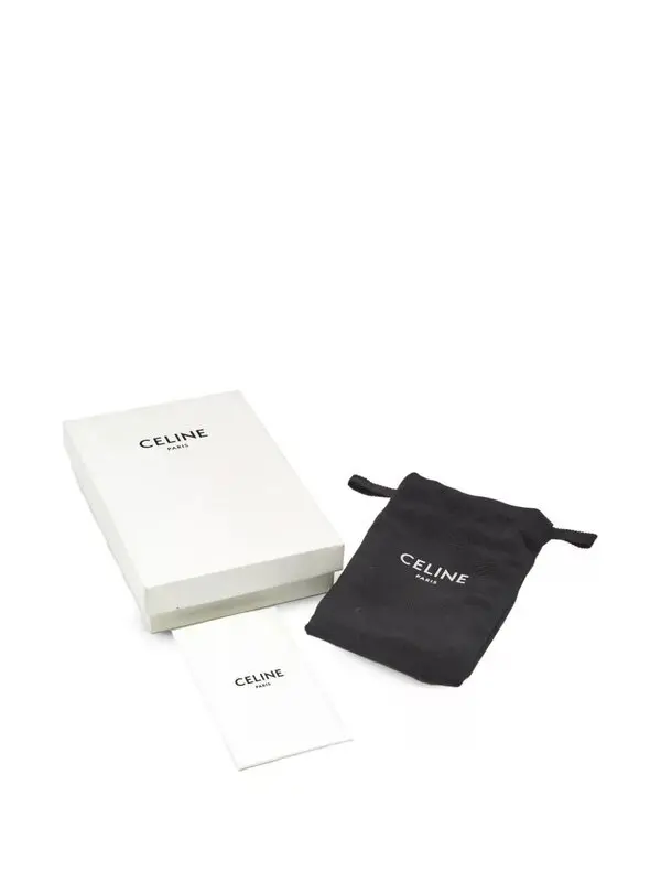 Celine Plaque Leather Bracelet