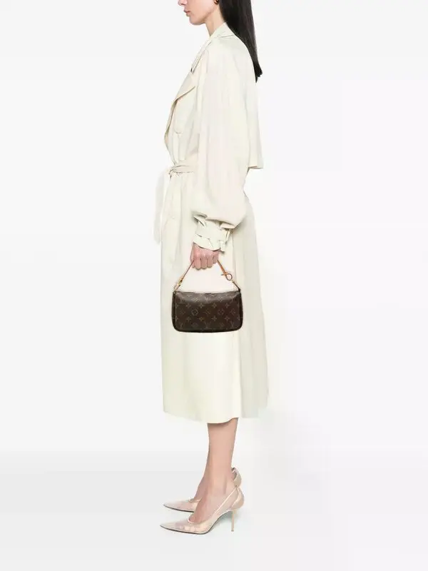 LOUIS VUITTON Monogram Pochette Accessoires Shoulder Bag - Brown
