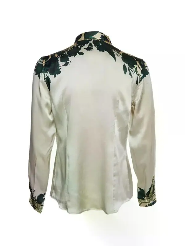 Etro Silk Floral Print Shirt