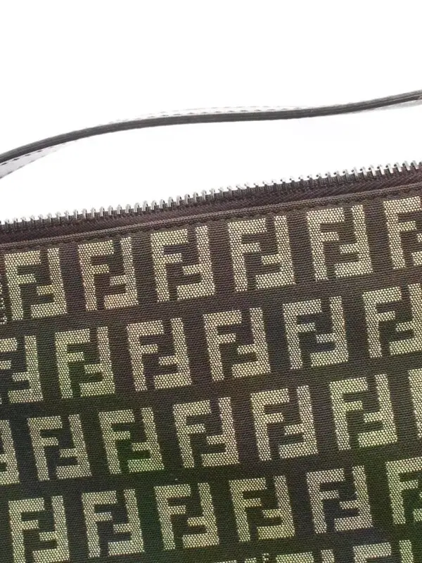 Fendi Zucchino Monogram Handbag - Brown