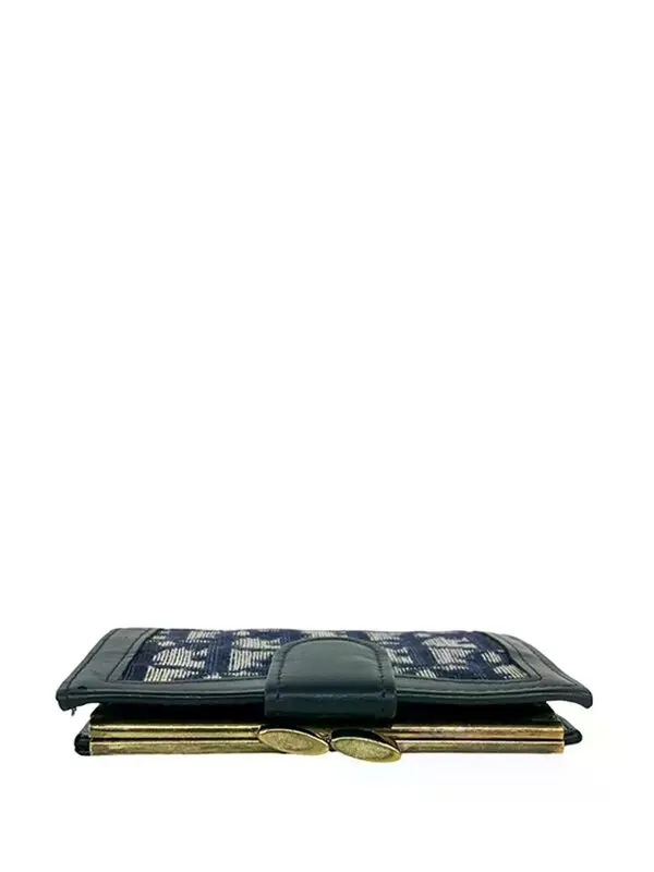 Dior 2010-2026 Oblique Canvas Bifold Wallet Small Wallets