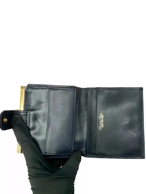 Dior 2010-2026 Oblique Canvas Bifold Wallet Small Wallets
