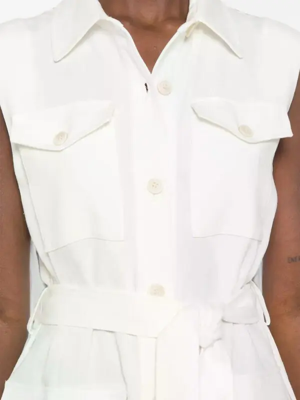 P.a.r.o.s.h Sleeveless Shirt Mini Dress