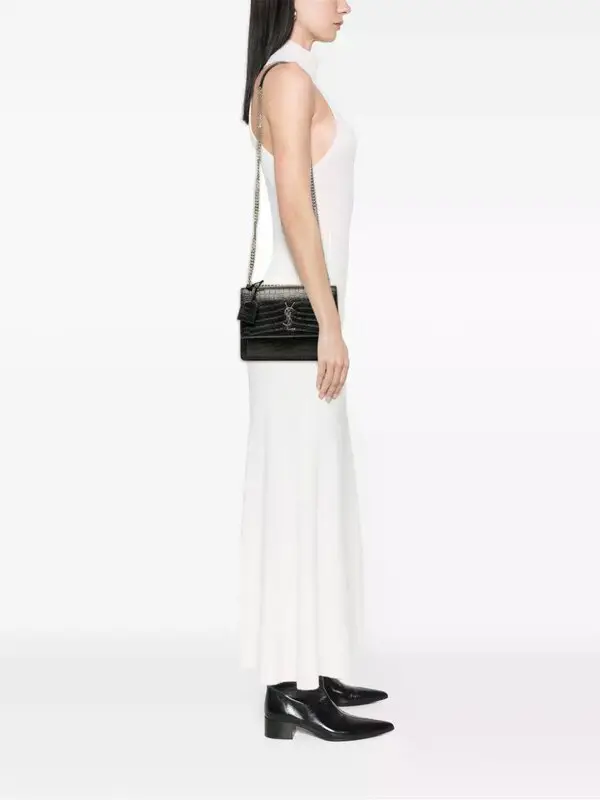 Saint Laurent Medium Monogram Sunset Crossbody Bag