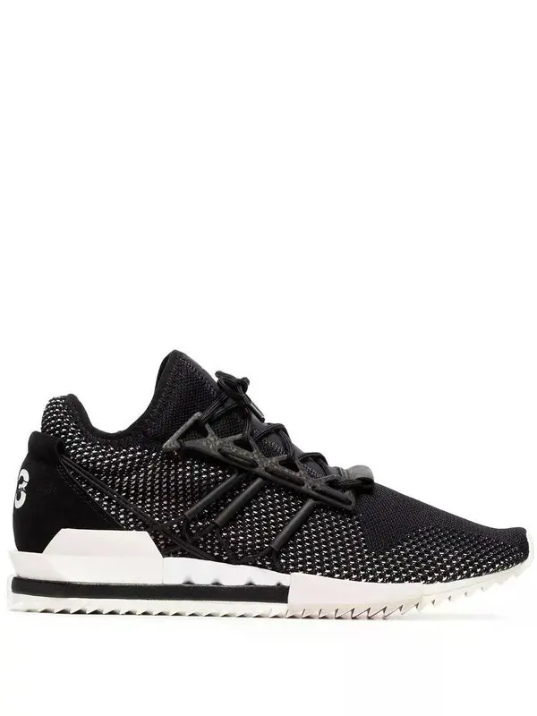 Y3 Harigane Leather Sneakers