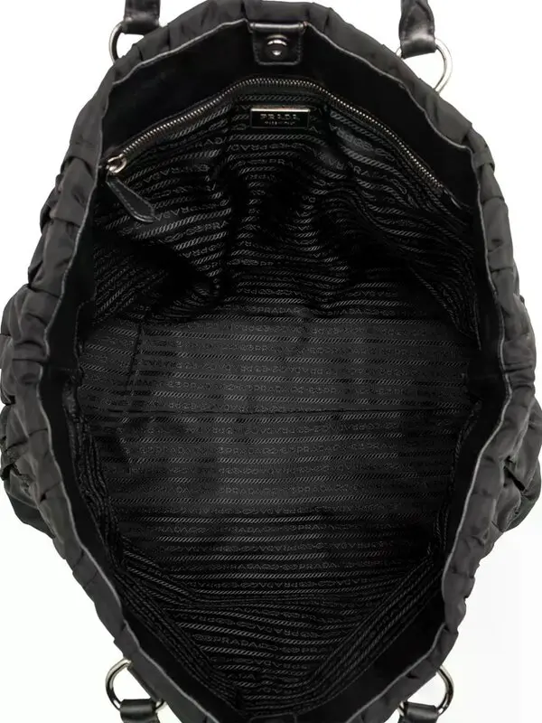 Prada Tessuto Gaufre Tote Bag