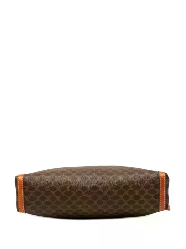 Celine Macadam Coated Canvas Clutch Bag