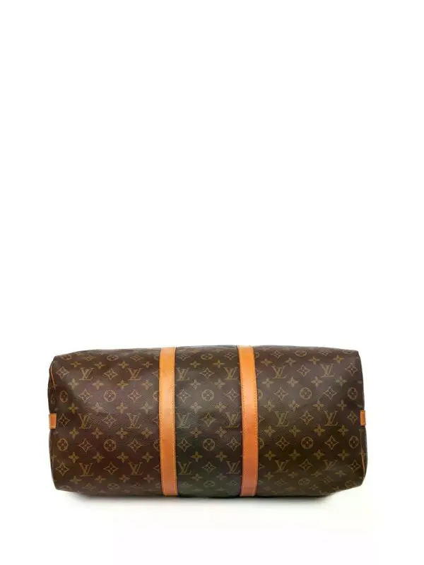 LOUIS VUITTON Keepall Bandouliere 50 Travel Bag - Brown