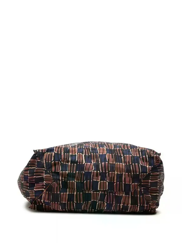 Prada Tessuto Printed Tote Bag