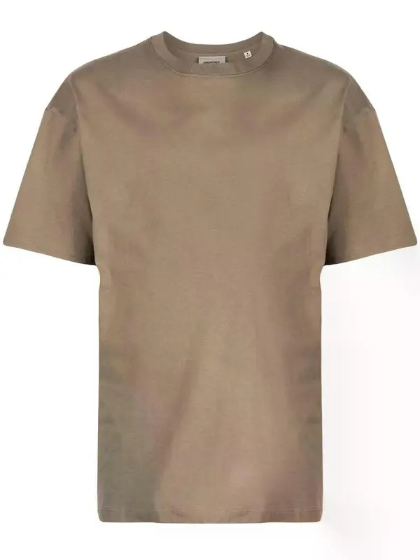 Fear Of God Embossed Logo Crew-neck T-shirt - Brown