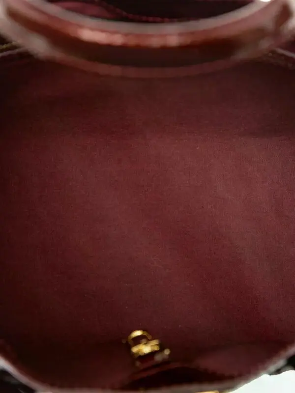 LOUIS VUITTON Monogram Vernis Wilshire Pm Handbag