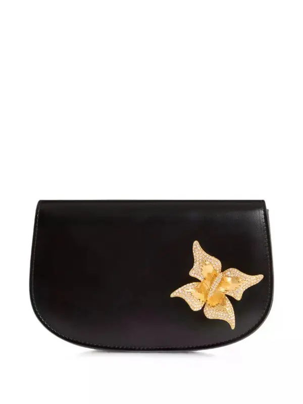 GIUSEPPE ZANOTTI Mariposa Clutch - Black