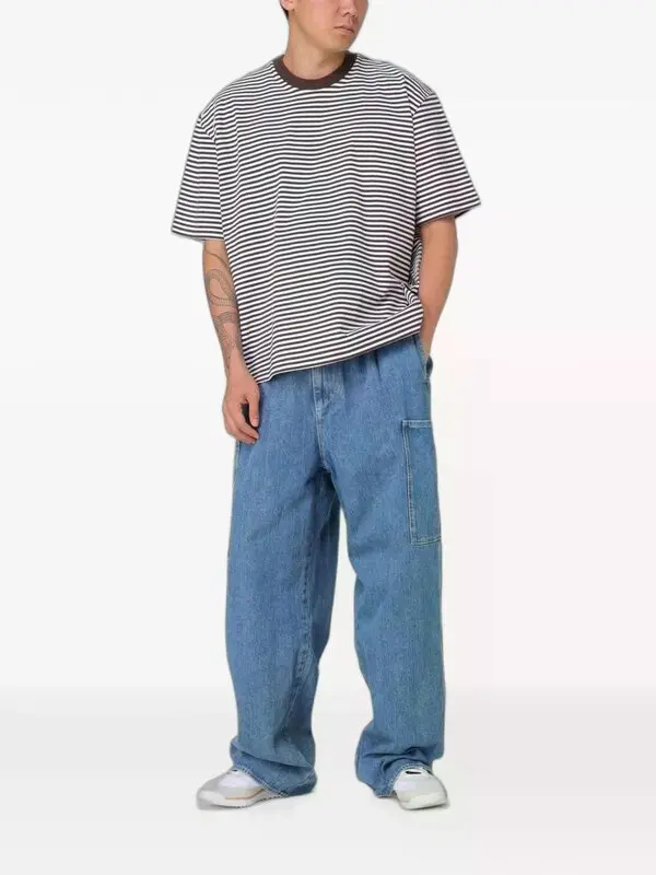 Sunnei Pleated Wide-leg Jeans