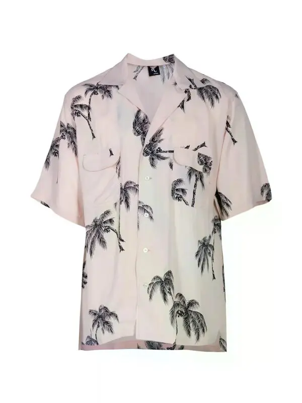 DOPPIAA Palm Tree-print Shirt