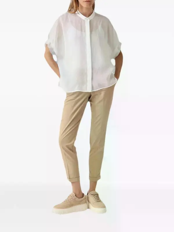 MEIMEIJ Ramie Shirt - White