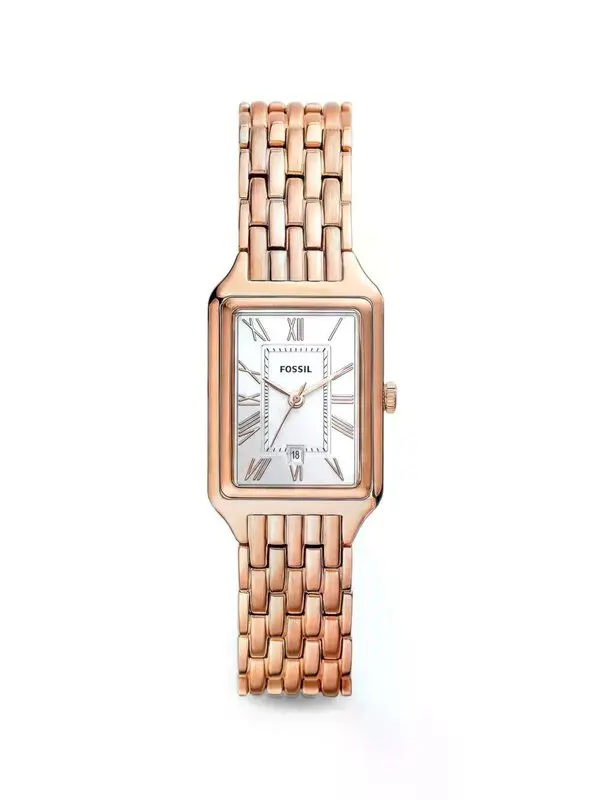 Fossil Raquel 23mm Rectangular Watch - White