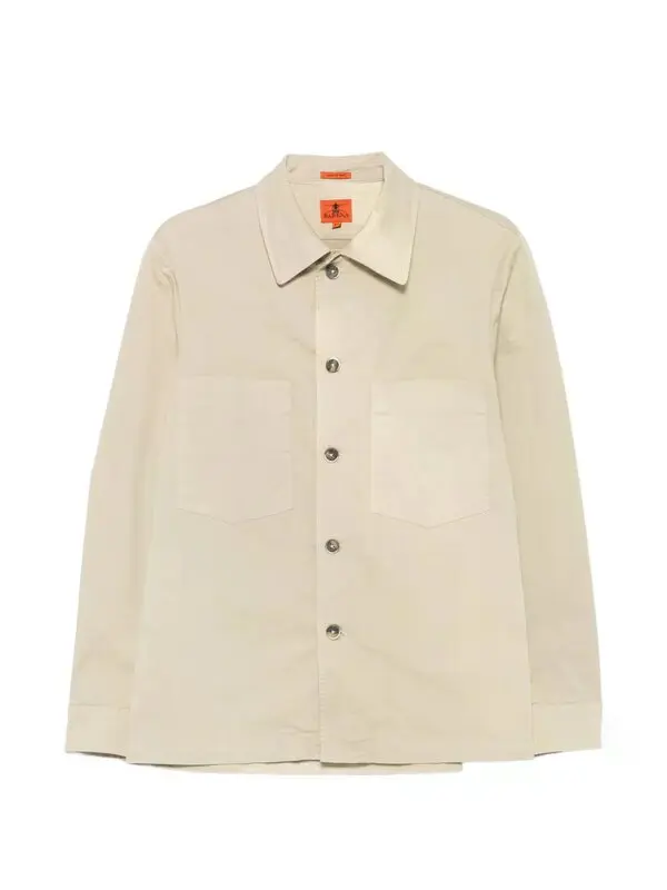 Barena Venezia Fio Patch-pocket Overshirt - Neutrals