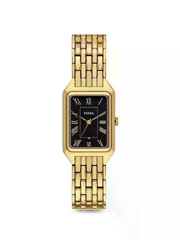 Fossil Raquel Rectangular Stainless Steel Watch