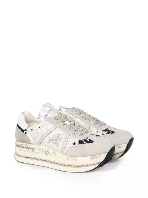 Premiata Beth Snake-effect Sneakers