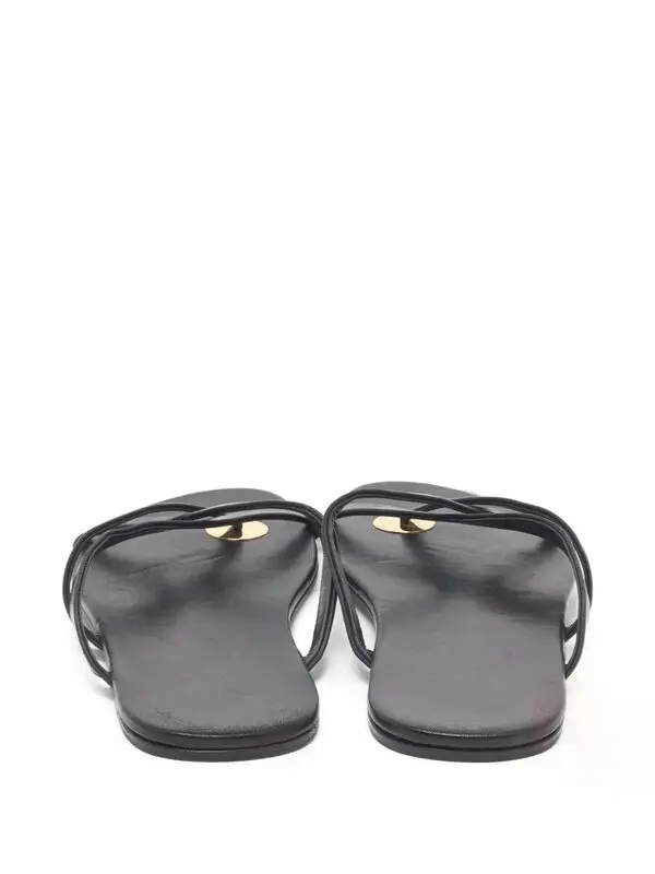 Saint Laurent Criss-cross Strap Sandals