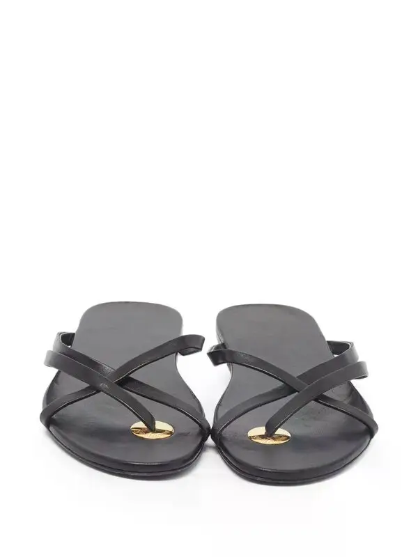 Saint Laurent Criss-cross Strap Sandals