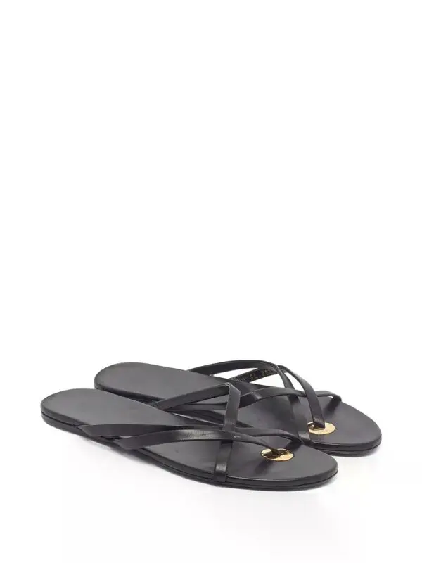 Saint Laurent Criss-cross Strap Sandals