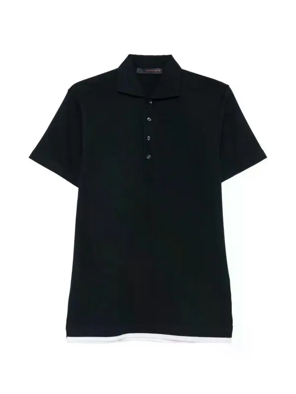 JEORDIE'S Contrast-trim Polo Shirt