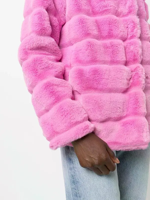 Apparis Textured Hooded Coat