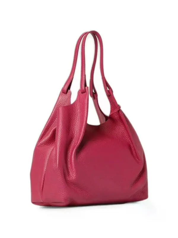 GIANNI CHIARINI Large Dua Grained Leather Tote Bag - Pink