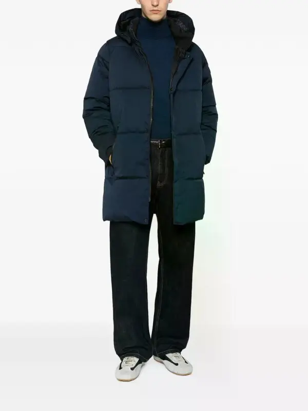 SERGIO MORETTI FIRENZE Logo-patch Padded Jacket