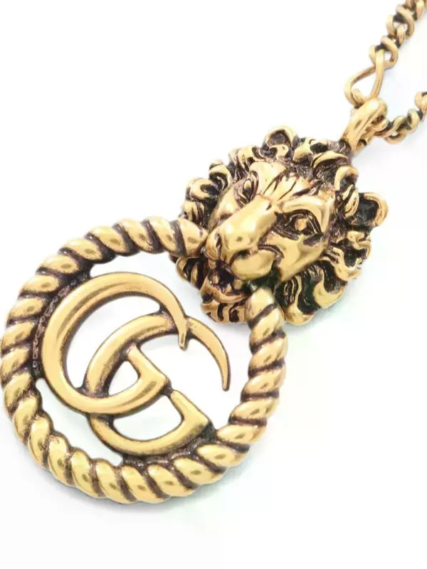 Gucci Lion Head Necklace