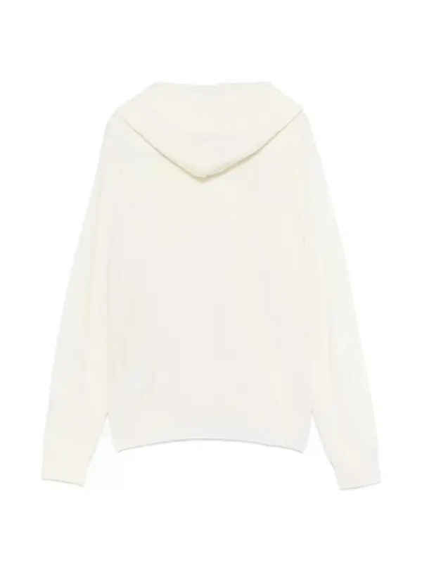 SERGIO MORETTI FIRENZE Ribbed-trim Hoodie