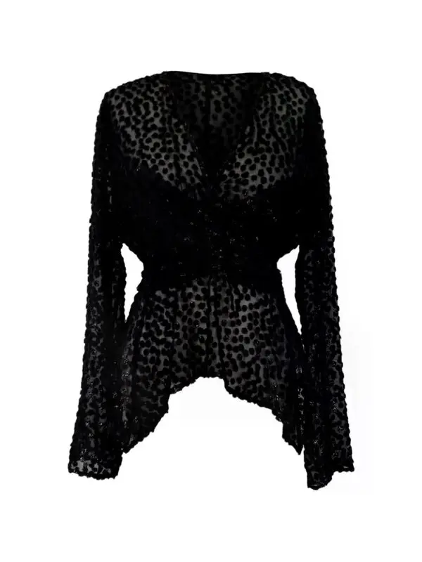 ISABEL MARANT VINTAGE Devoré Blouse
