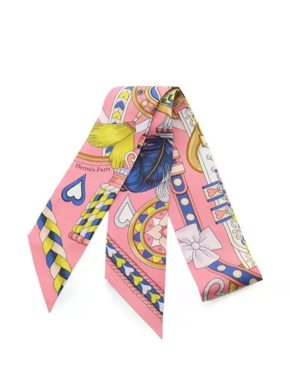 Hermès 2010s Harnais De Coeur Scarf