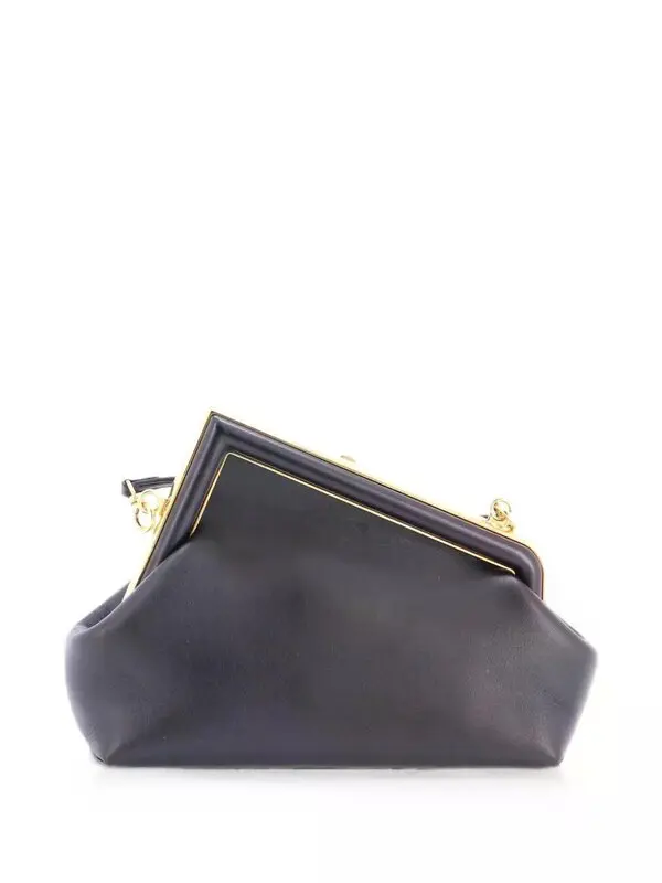 Fendi First Bag Leather Small Clutch Bag